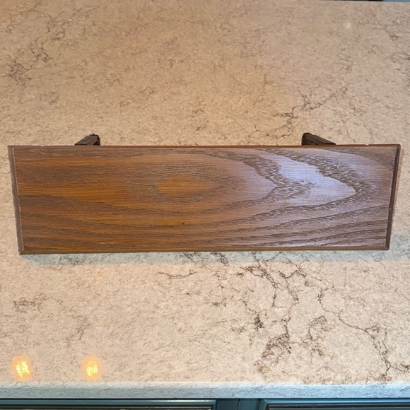 Syroco | Accents | Vintage Syroco Homco Wall Shelf Faux Wood Plastic 8 ...